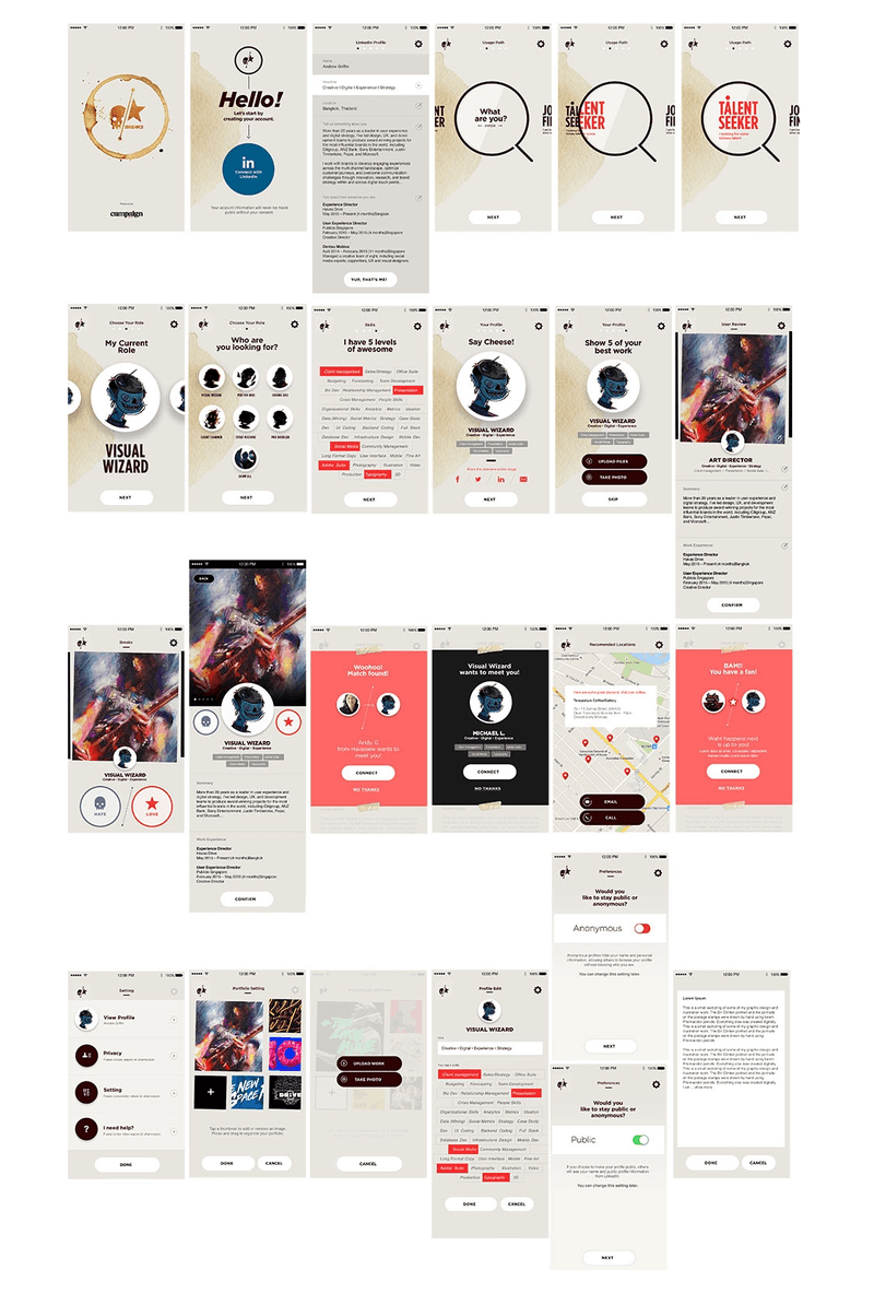 Alucrative | Product Design case study for Havas Worldwide: Connecting the advertising industry ...